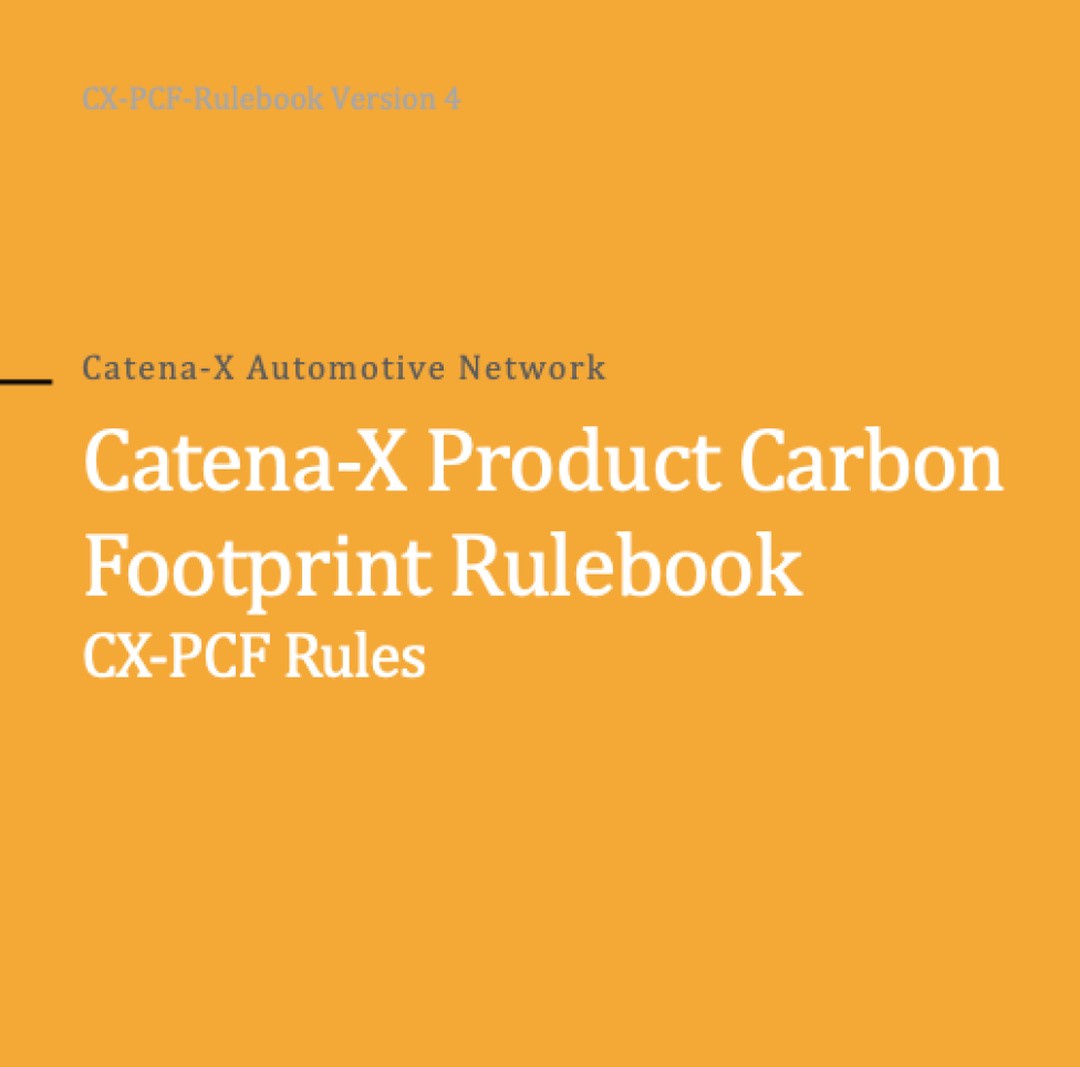 PCF Rulebook V4 Q&A Session recording available - Catena-X